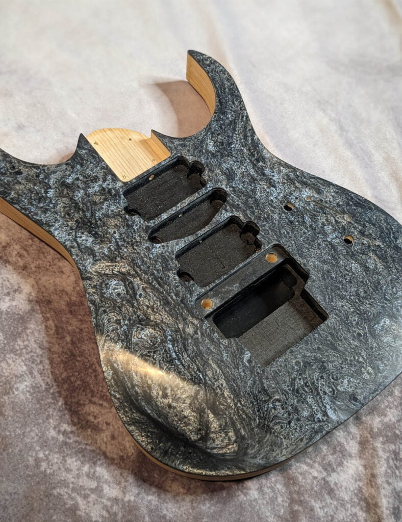 Custom Guitar Bodies w/ Epoxy Resin Tops - DG Lee Guitars